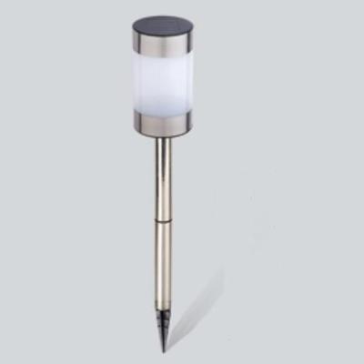 China Stainless Steel Solar Garden Stick Light IP44 10 Lumens Auto On Off Pathway Lighting for sale