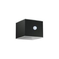 China Outdoor Motion Sensor Solar Wall Sconce 1W 100 Lumen IP65 Aluminum for sale