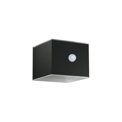 China Outdoor Motion Sensor Solar Wall Sconce 1W 100 Lumen IP65 Aluminum for sale