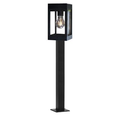 China Vintage Solar Post Light 80cm IP55 Waterproof Outdoor Lamp 3.7V 2W for sale
