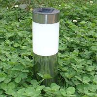 China IP44 Solar Powered Outdoor Pillar Light 400mm Waterproof Decorative Bollard for sale