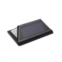 China 24 LED Solar Motion Sensor Flood Light black plastic 200 Lumen for sale