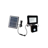 China Aluminum Solar Motion Sensor Flood Light 1200LM 180 Degree Outdoor Security Light for sale