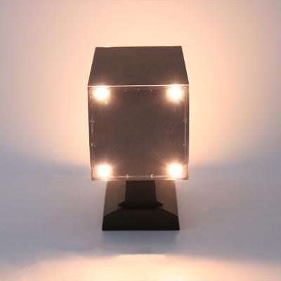 China 3.2V 1200mAh Solar Powered LED Outdoor Wall Sconce Light 20 Lumens IP65 for sale
