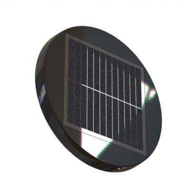 China 2.5W Solar Powered Attic Fan 33 CFM Roof Mounted Exhaust Ventilator IP65 Waterproof for sale