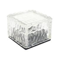 China Glass Brick Solar Power Lights Auto Intensity Control Set of 3 IP65 5LM for sale