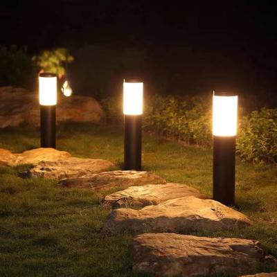 China 2V 300mA Solar Garden Path Light Stainless Steel Outdoor Landscape Lamp 400mm for sale
