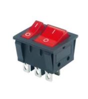 China Kcd4-201-N-6 Rocker Switch 16A 250VAC Electrical Appliance Switch On-Off for sale