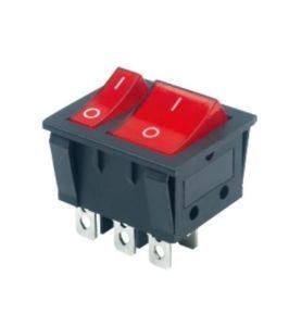 China Kcd4-201-N-6 Rocker Switch 16A 250VAC Electrical Appliance Switch On-Off for sale