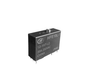 China HFE15 General Purpose Latching Relay Single Coil SPST-NO 12VDC 20A 250VAC for sale