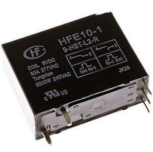 China Industrial Power Electric Parameter Relay HFE10-1 12V DC 39.0 x 15.0 x 30.2 mm for sale