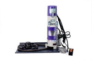China Durable 600kg Roll Up Garage Door Motor 110V 220V Single Phase Protection Type for sale
