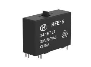 China High Power Latching Relay HFE15 20A 1 Pole 37.3mm x 13.1mm x 28.8mm for sale