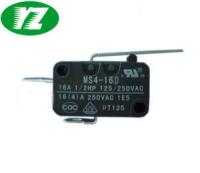 China Long Lever Actuator Forms Mini Latching Micro Switch 16A 125V 250V for sale