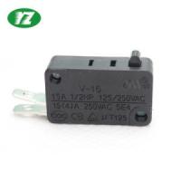 China YZ SPDT 16A 250V Miniature Waterproof Micro Switch 100000 Cycles Electrical Life for sale