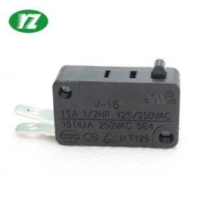 China YZ SPDT 16A 250V Miniature Waterproof Micro Switch 100000 Cycles Electrical Life for sale