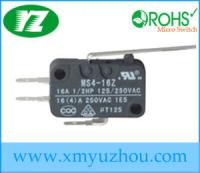 China 187 Quick-Connect Terminal Spst 16A Micro Switch for Dishwasher Cleaner for sale