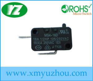 China Spdt 2 Pins Normally Closed 16A Micro Switch with 1.5 N--3 N Operating Force for sale