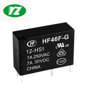 China Hongfa Subminiature Intermediate Power Relay Hf46f-G Electric Parameter Relay Single Control Switch for sale