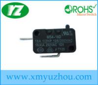 China 16A Normally Closed Micro Switch Dust Proof Lever Roller SPDT 1.5N-3N for sale
