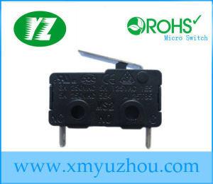 China Chrome Terminal Subminiature Micro Switch 5A Short Arm SPDT 16A 125V for sale
