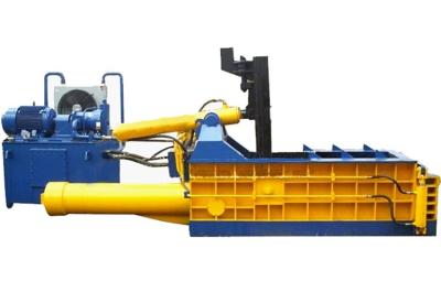 China 200 Ton Front-Out Metal Baler Featuring 37kW Power and 850×350mm Bale Section for Steel Scrap Processing for sale