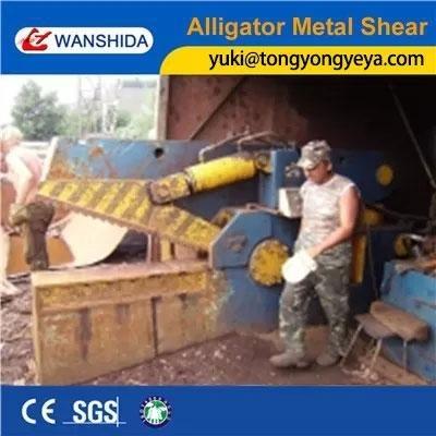 China 3150kN Alligator Metal Shear With 1200mm Blade Length For Scrap Metal Recycling And Short Scrap Cutting for sale
