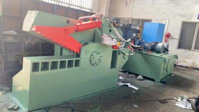 China 44kW Alligator Shear With1200mm Blade Length For Cutting Metal Materials Up To 90x90mm for sale
