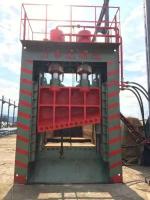 China Gantry Shear From Wanshida with PLC-Controlled Hydraulic Scrap Metal Shear for Angle Iron for sale