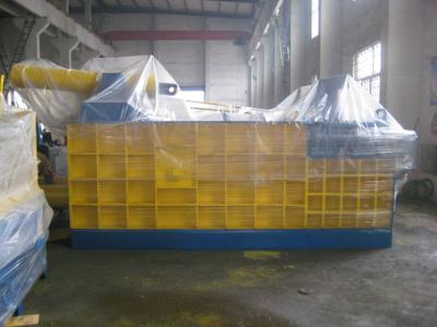 China Electric Automatic 2500kN Metal Baler 5000kg/H For Export-Oriented Scrap Recycling And High-Density Bale Loading for sale