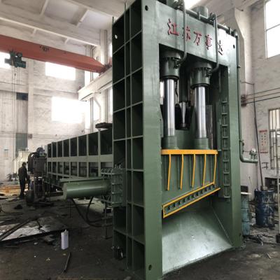 China Powerful Heavy Duty Automatic Gantry Shear 2000mm Blade Length For Steel Mill Scrap Preparation And Furnace Feeding for sale