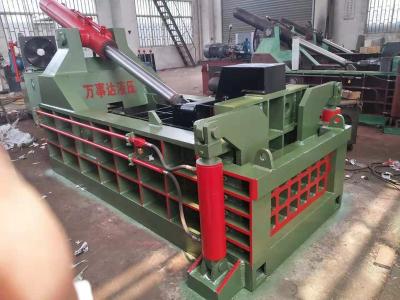 China Semi Automatic Horizontal Baler Machine Strapping Wire 5 Wires 100 Tons Pressure Force For Smooth Operation for sale