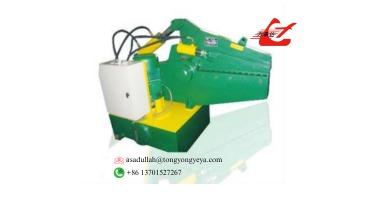 China Space-Saving Hydraulic Scrap Shear Machine Compact Metal Cutting Wanshida Metal Shear for sale