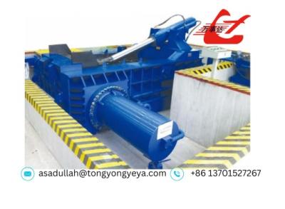 China Automatic Baling All Types Of Scrap Metal Baler With Y83/F Industrial Baler Machine for sale