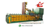 China Precise User-Friendly Operation Omron PLC Wanshida Y83/Q-230 Hydraulic Metal Baler for sale
