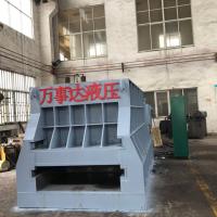 China High-Capacity Hydraulic Container Shear 640Ton For Maximize Industrial Heavy Waste Metal Scrap Recycling for sale