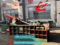 China PLC Controlled Waste Metal Baler Equipment for Smooth Scrap Metal Recycling for sale