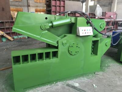 China Hydraulic 4000kN Heavy Duty Alligator Shear with 1200mm Blade for Oversized Scrap Steel Cutting for sale