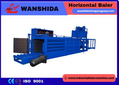 China Wanshida Y82W-125 Horizontal Hydraulic Baler Press for Waste Paper, Plastics & PET Bottles for sale