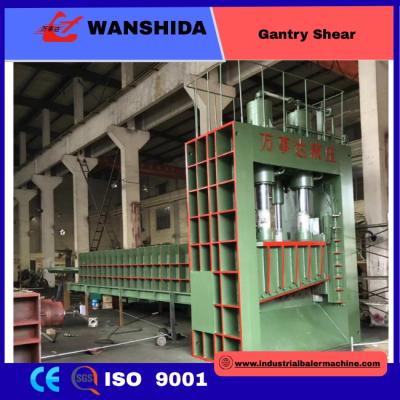 China Wanshida Q43-10000 Hydraulic Gantry Shear  1000-Ton Industrial Metal Cutting Machine for sale