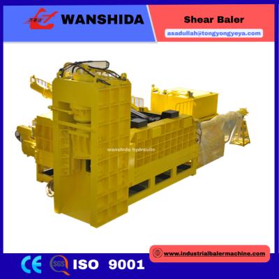 China Wanshida Y83Q-6300 Hydraulic Shear Baler | 630-Ton Heavy-Duty Scrap Metal Recycling Machine for sale