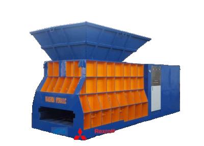 China 4000kN Cutting Force Horizontal Scrap Shear, 74kW Power And Air Cooling System, Ideal For Metal Scrap Cutting for sale