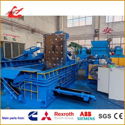 China 2000KN Hydraulic Scrap Baler 4000-5000 Kg/H for high-capacity metal recycling plants for sale