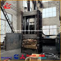 China Vertical Paper Baling Machine 100ton Save Storage Space For Compressing Waste Paper for sale
