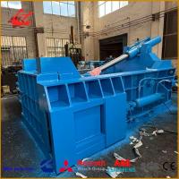 China 400 Ton Push-Out Metal Baler With 3000×2000×1200mm Chamber For Scrap Steel Compaction for sale