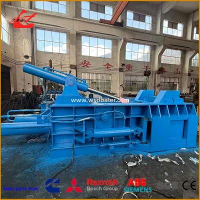 China Heavy-Duty Steel Scrap Baler 4000-5000kg/h For Steel Recycling With PLC Automatic Control for sale