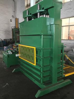 China Vertical Baler For Cardboard & Plastic Recycling, 200 Ton Press Force With 30kW Motor for sale