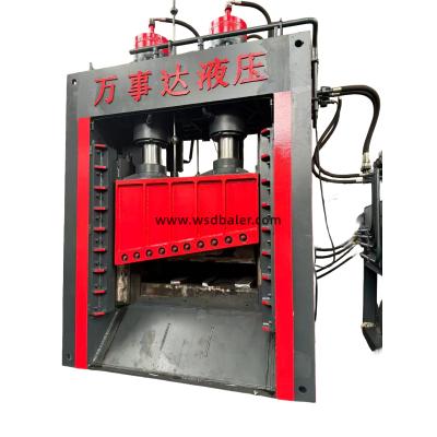 China Horizontal Container Scrap Shear With 8000kN Cutting Force, 270kW Power, And PLC Automatic Control for sale