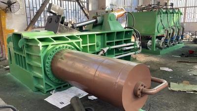 China 2000 kN Ferrous Scrap Baler 2000–4500 kg/h with High bale density for metal processing workshops for sale