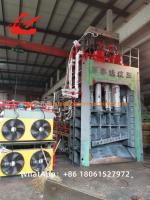 China High-Power New Hydraulic Gantry Shear 630ton Cutting Force for Large-scale Steel Scrap Recycling for sale